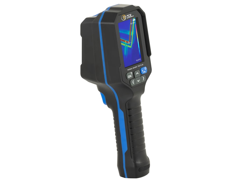 PCE PCE-TC 26 - Infrared Thermometer (8 Color Palettes / 8 GB Memory ...