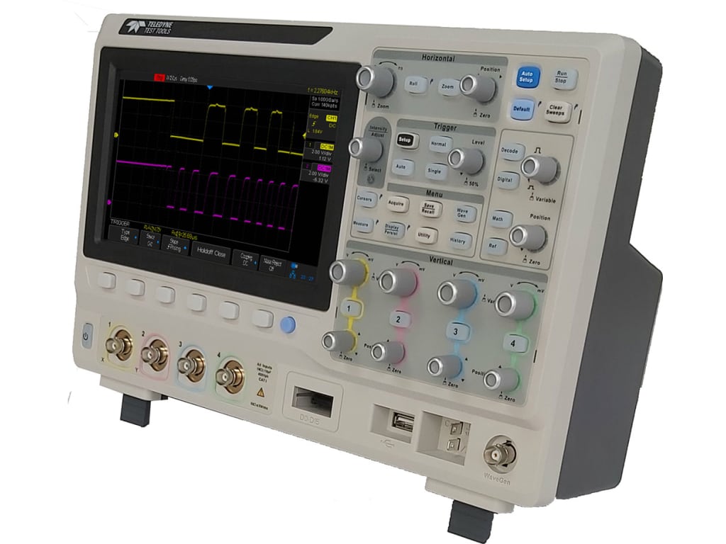 Teledyne Test Tools T3DSO2304 - Four Channel Digital Oscilloscope, 300 ...