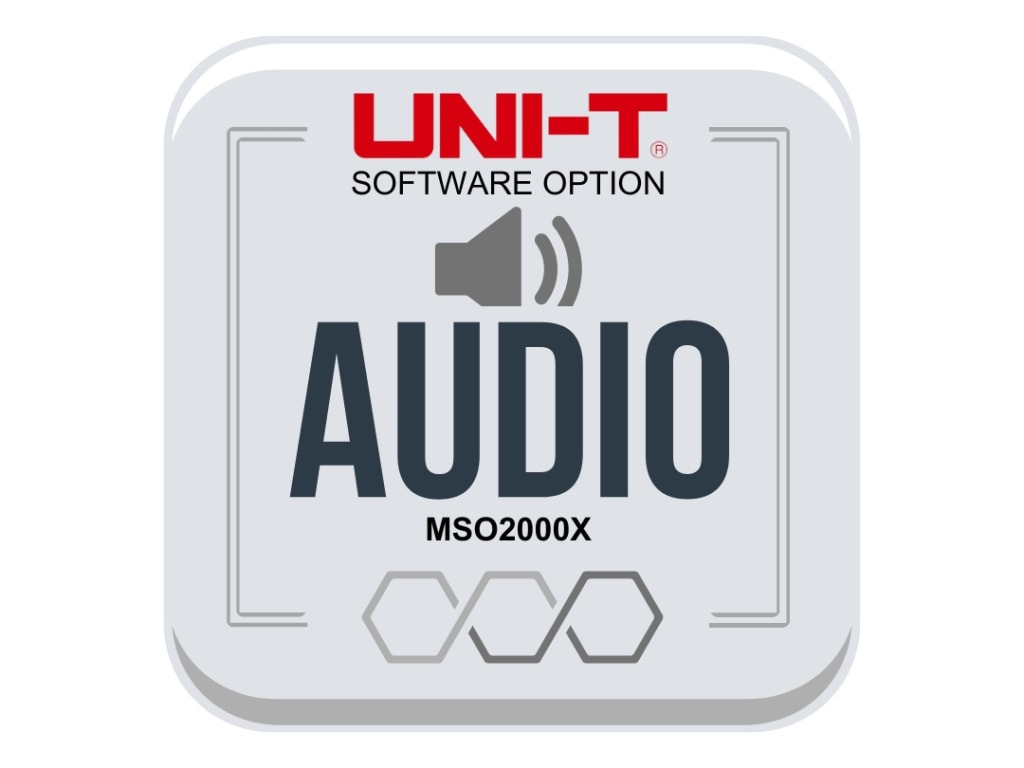 UNI-T MSO2000X-AUDIO - Audio Serial Bus Trigger and Analysis Option for MSO2000X | TEquipment