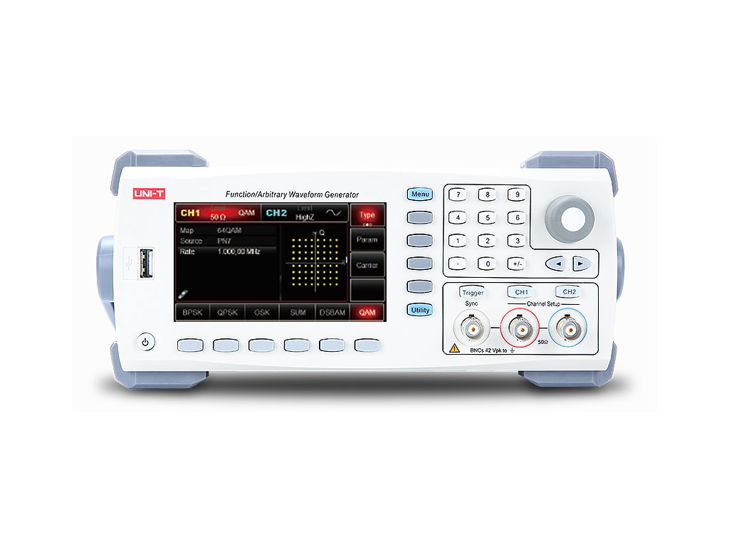 UNI-T UTG2062B - Function / Arbitrary Waveform Generator (2 Channels / 60 MHz) | TEquipment