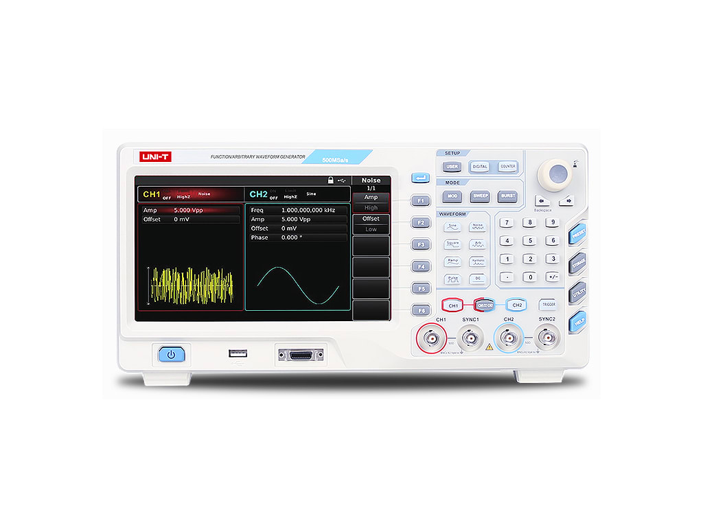 UNI-T UTG4082A - Function/Arbitrary Waveform Generator (2 Channel / 80 ...