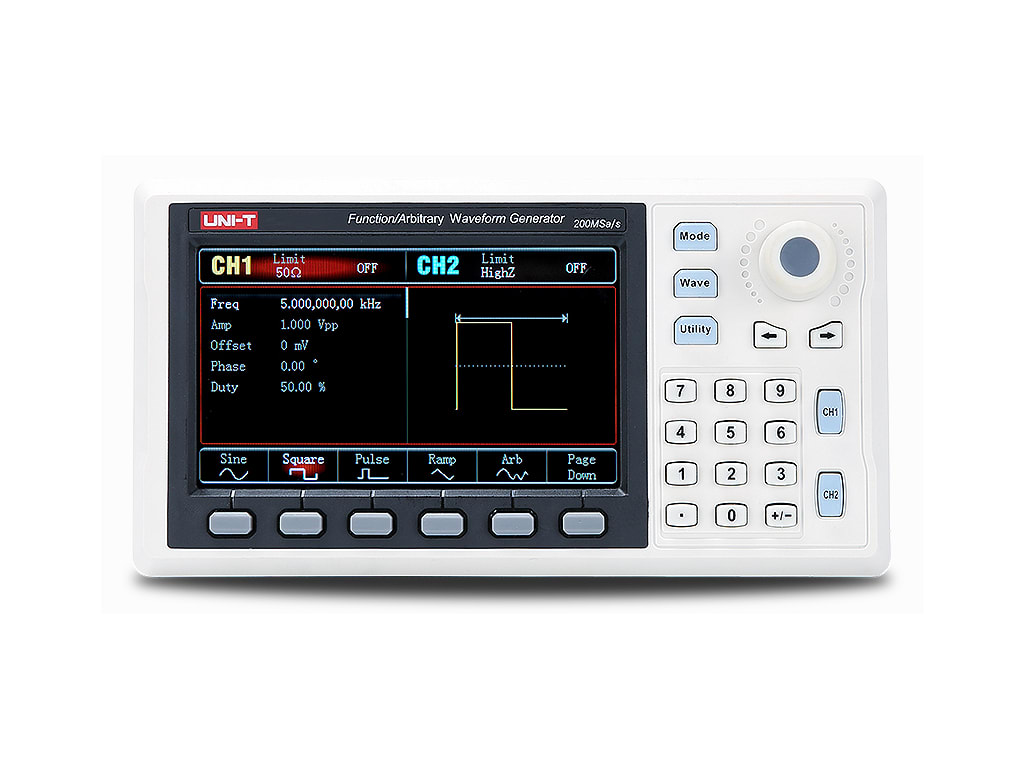 UNI-T UTG932E - Handheld Function/Arbitrary Waveform Generator (2 ...