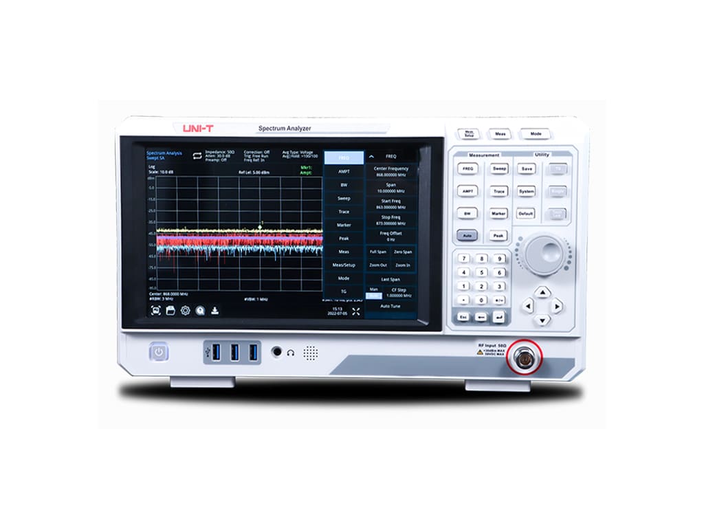 UNI-T UTS1015B - Benchtop Spectrum Analyzer (9kHz - 1.5GHz) | TEquipment