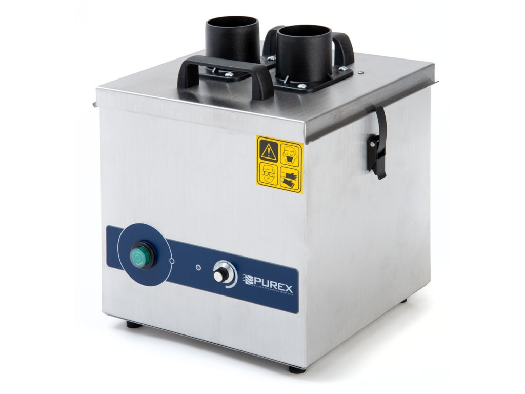 Purex FumeCube - Dual Outlet with Two Stainless Steel Arm Kits (072160 ...