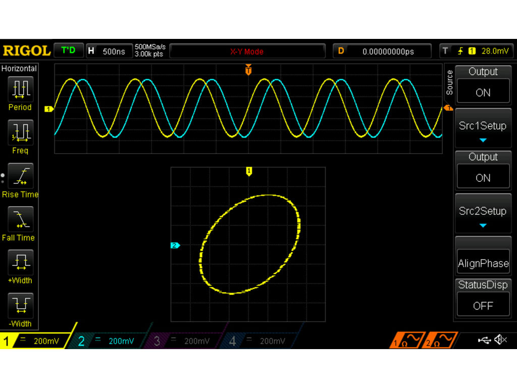 Rigol DS1054Z Digital Oscilloscope 50 MHz DSO 4 Channels | TEquipment