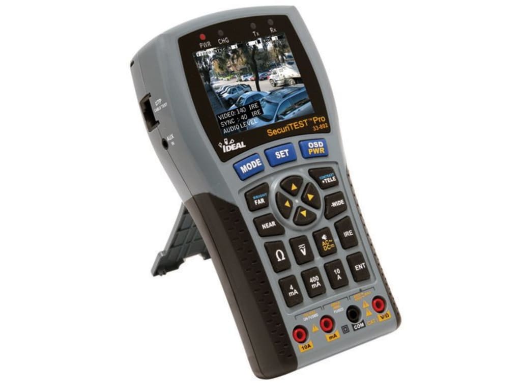 Ideal Networks 33-892 SecuriTEST PRO CCTV Tester | TEquipment