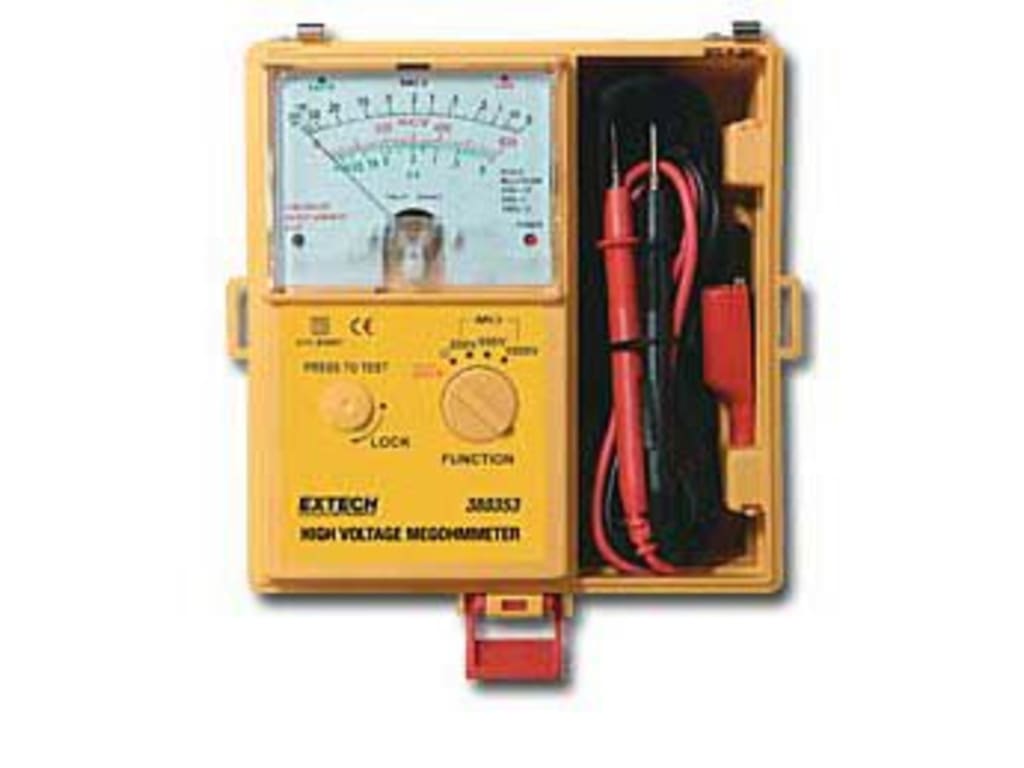 Extech 380350 Analog Low Voltage Megohmmeter Extech 380350 | TEquipment