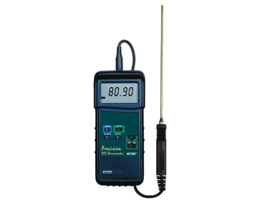Extech 407907 Heavy Duty RTD Thermometer with PC Interface | TEquipment