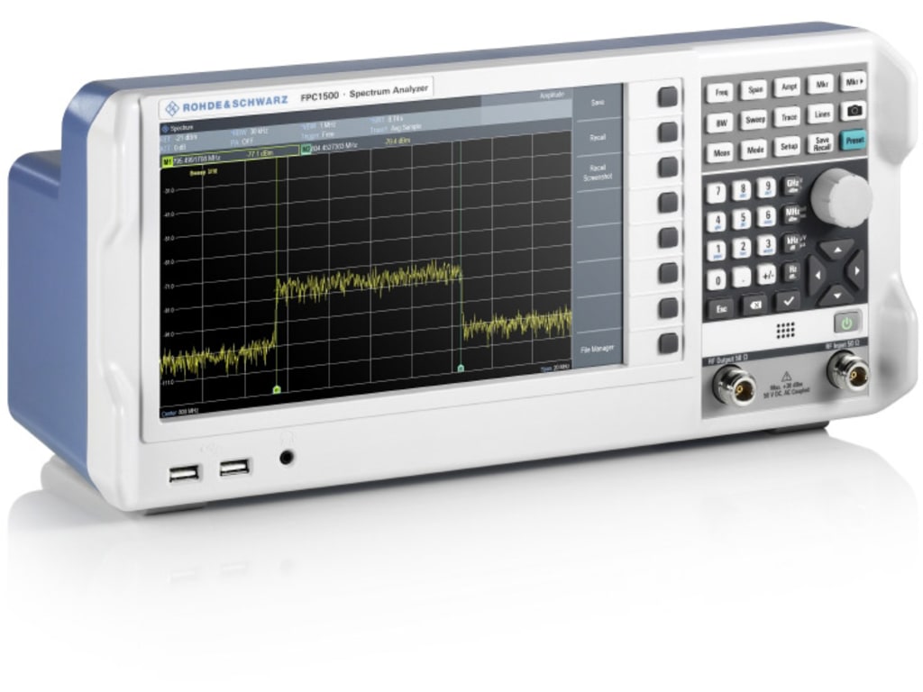 Rohde and Schwarz FPC-COM2 - Spectrum Analyzer with Tracking Generator ...