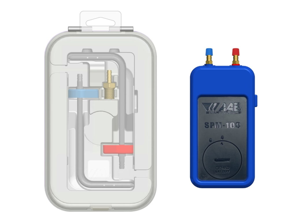 AAB Smart Tools SPM-K1 Wireless Smartphone Manometer and Probe Kit ...