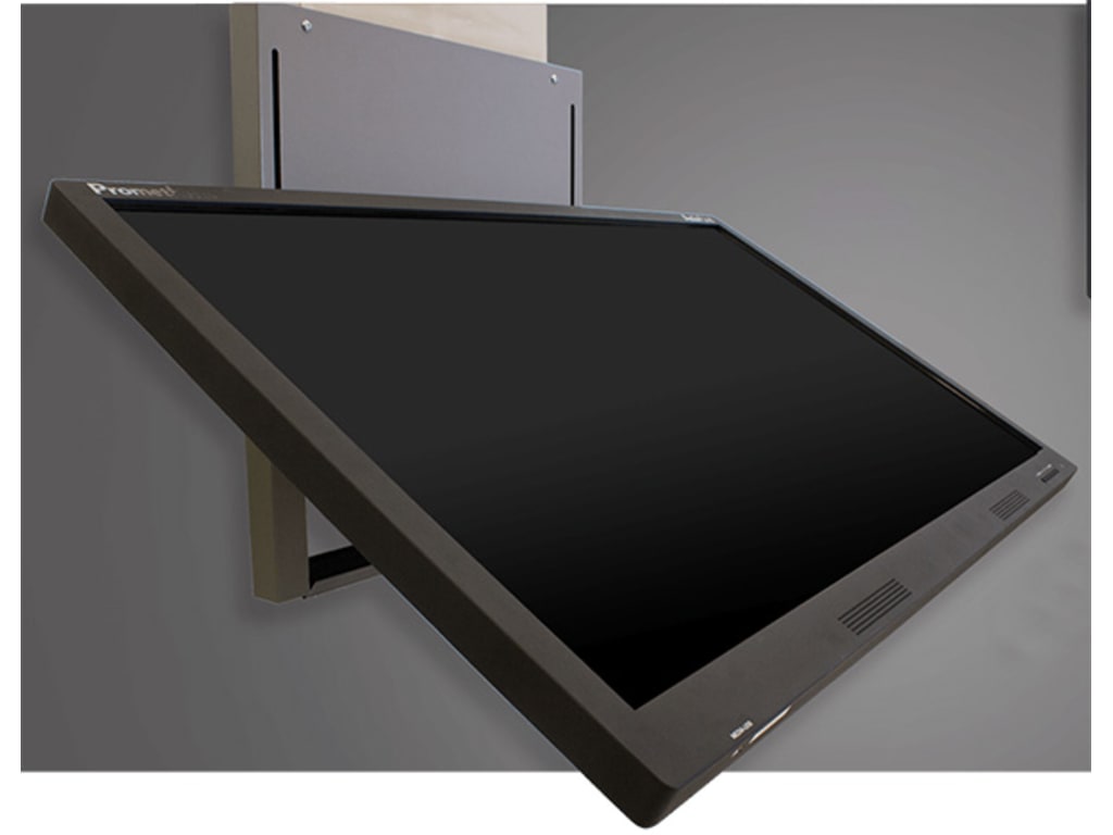 Promethean AP84ASF Adjustable Wall Mount System with Floor Support for ...