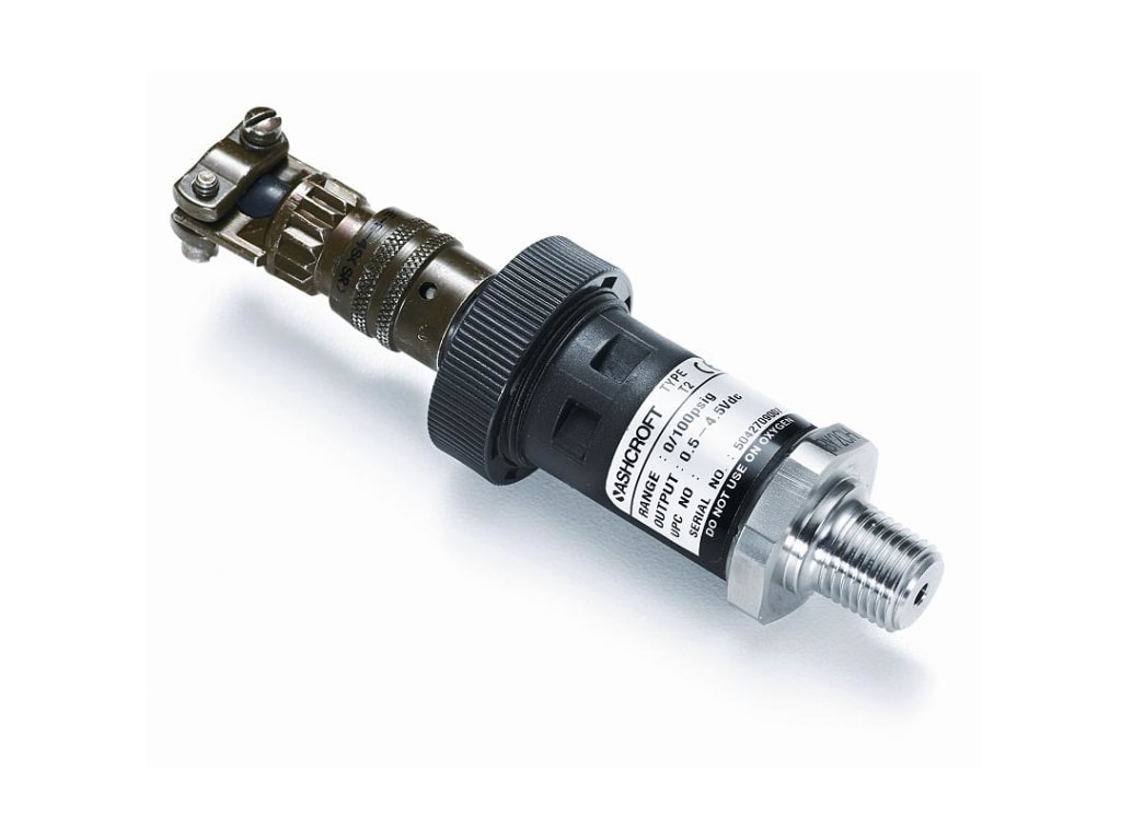 Ashcroft T2 Pressure Transducers / Transmitters - Type (Pressure ...