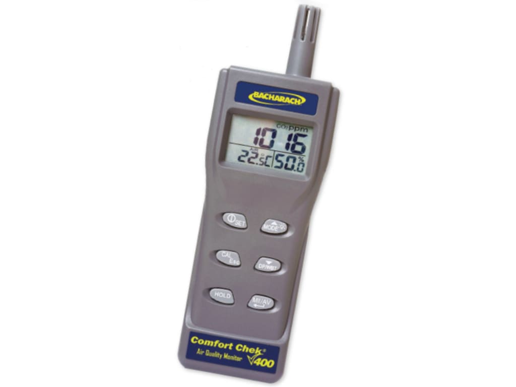Bacharach 1580-8001 Comfort Chek 400 Portable Air Quality Monitor ...
