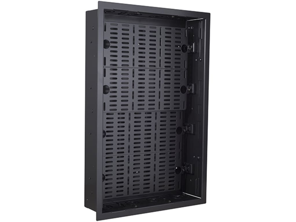 Chief PAC527F XL In-Wall Storage Box with Flange - Black | Touchboards