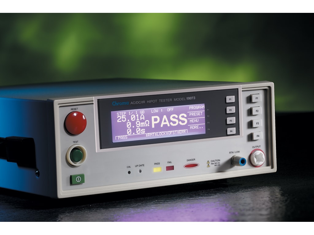 Chroma 19071 Hipot Tester (AC) - Sentry 10 Plus | TEquipment