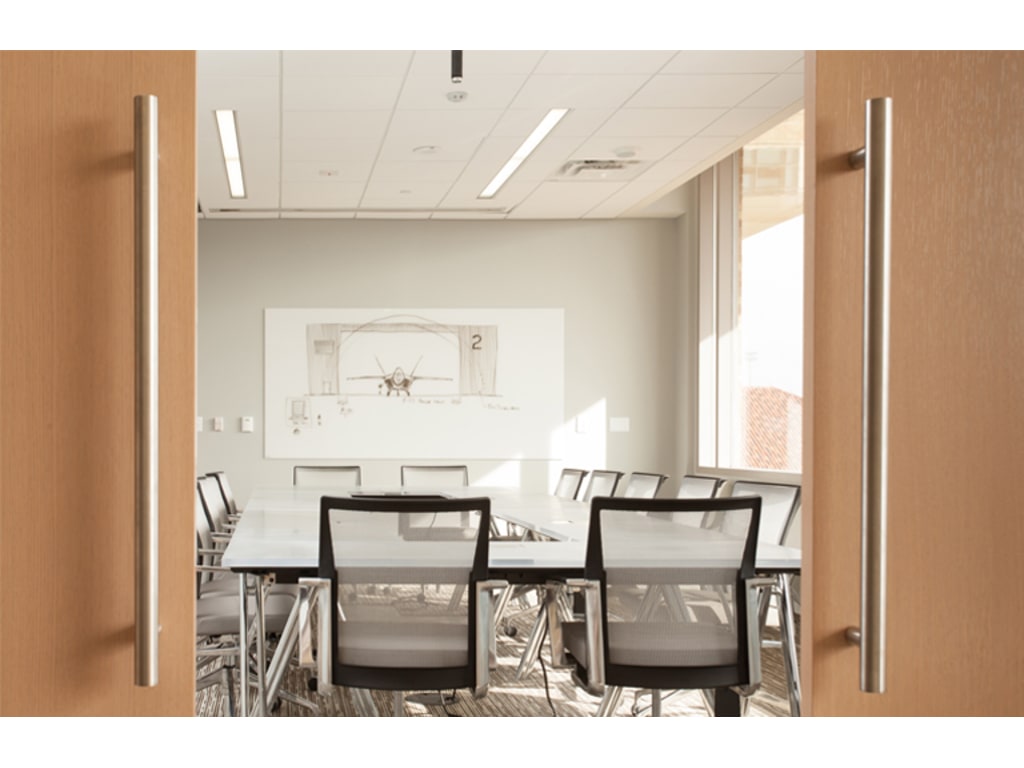 Clarus GB-PW-M-4872-F 4'X6' Magnetic Pure White Float Board | Touchboards