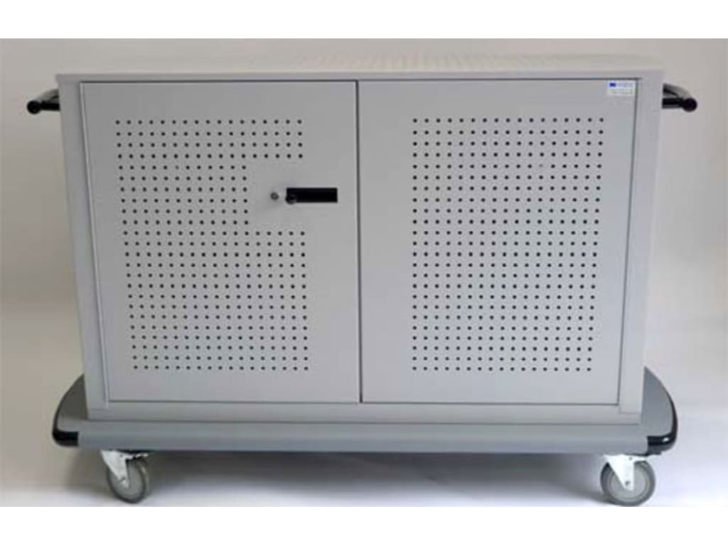 Datamation DS-SHC-24 SafeHarbor Notebook PC Security Cart - 24 Unit ...
