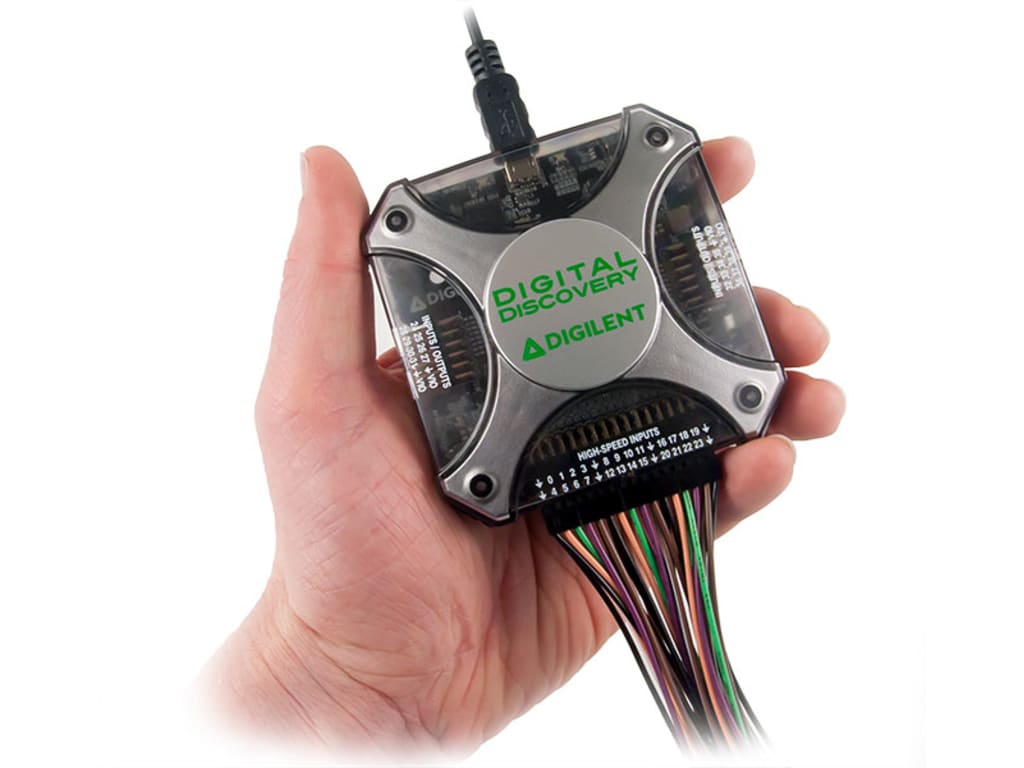 Digilent Digital Discovery Portable Logic Analyzer And Digital Pattern Generator Tequipment