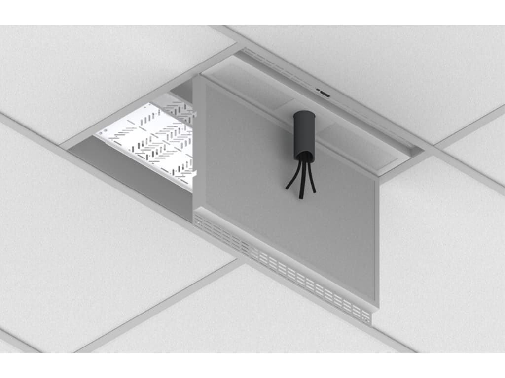 FSR CB-22P Classroom Ceiling Enclosure, CB Series Ceiling Box, 2ft. x ...