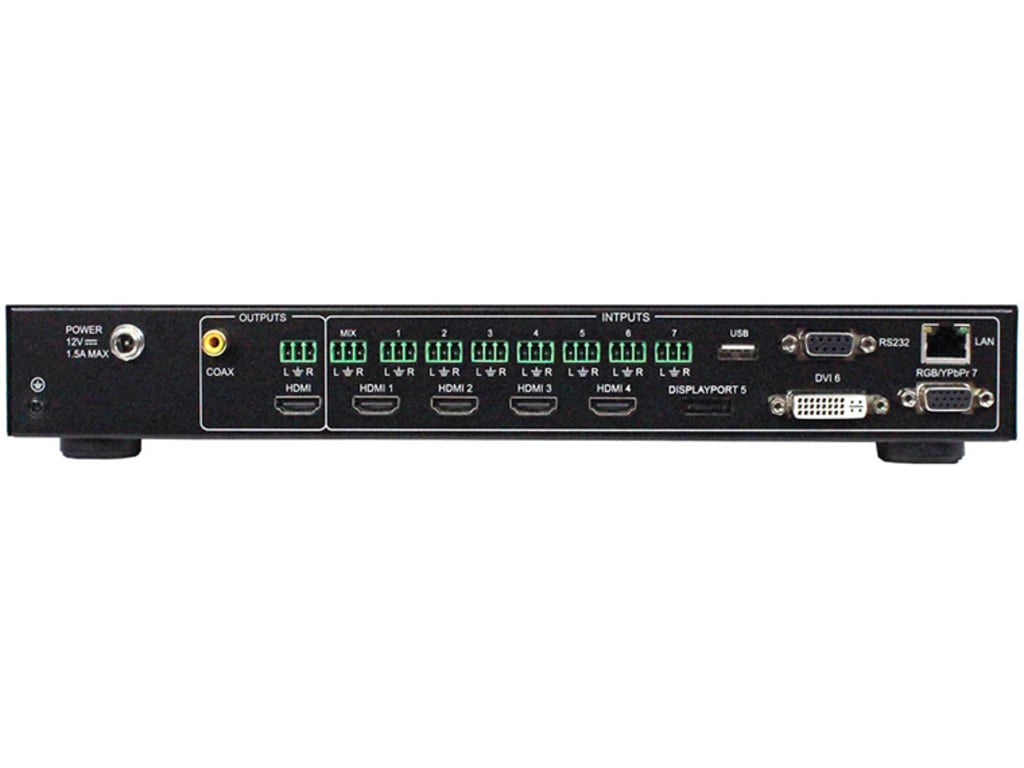 FSR DV-MFSS-71 Seven Input Multi-Format Scaler Switcher - HDCP ...
