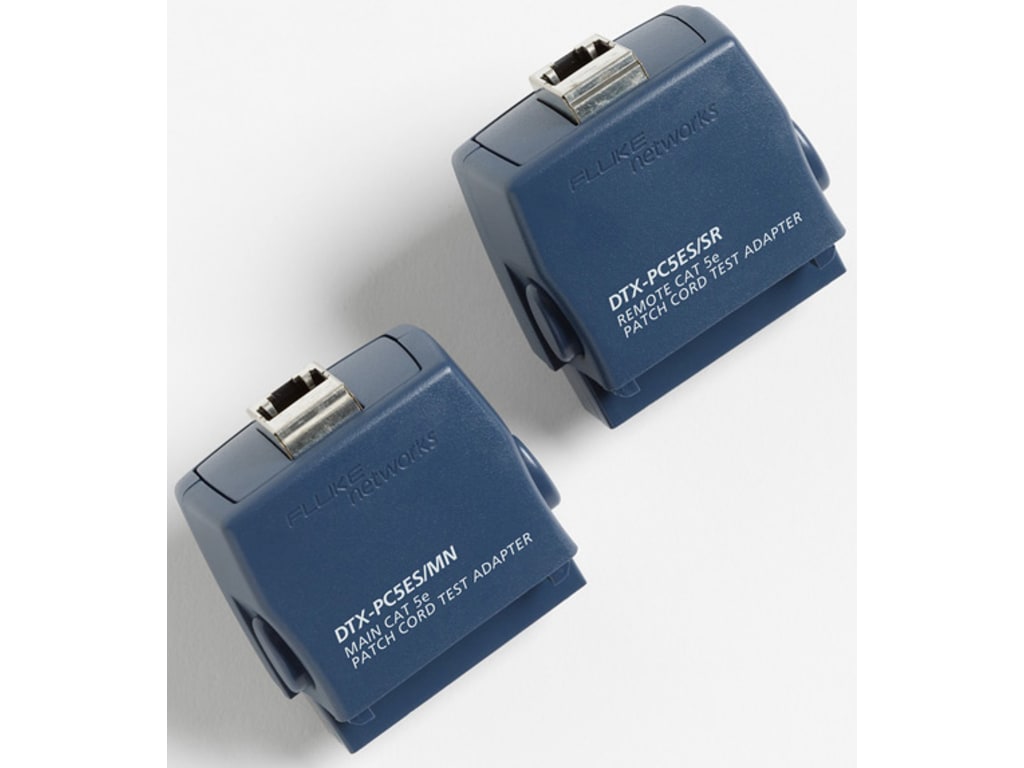 Fluke Networks DTX-PC5ES DTX Series Cat 5e Patch Cord Adapter Set ...