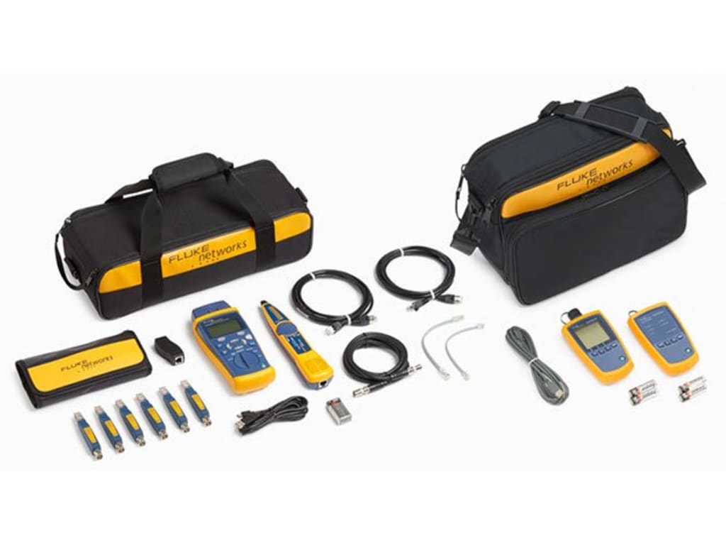 Fluke Networks CIQ-FTKSFP Copper and Fiber Technician’s Kit | TEquipment