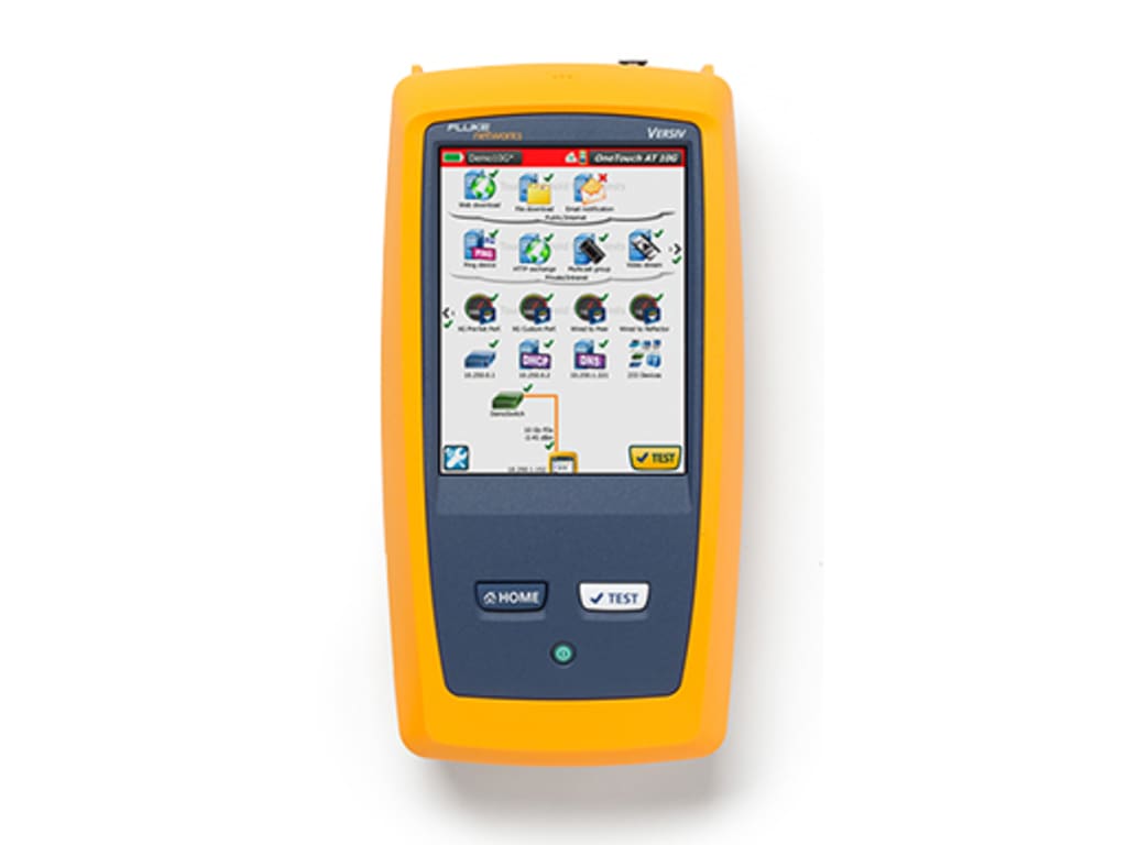 Fluke Networks 1T10G-1000/GLD ONETOUCH at 10G 1000 and 1 YR Gold ...