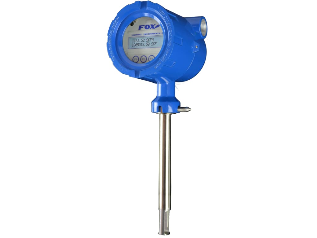 FOX FT1 Flow Meter Thermal Mass Flow Meter and Temperature Transmitter ...