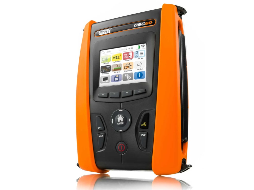 HT Instruments GSC60 Power Analyzer and Electrical Safety Tester ...