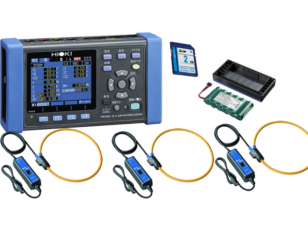 Hioki PW3365-20-01/5000 Clamp On Power Logger | TEquipment