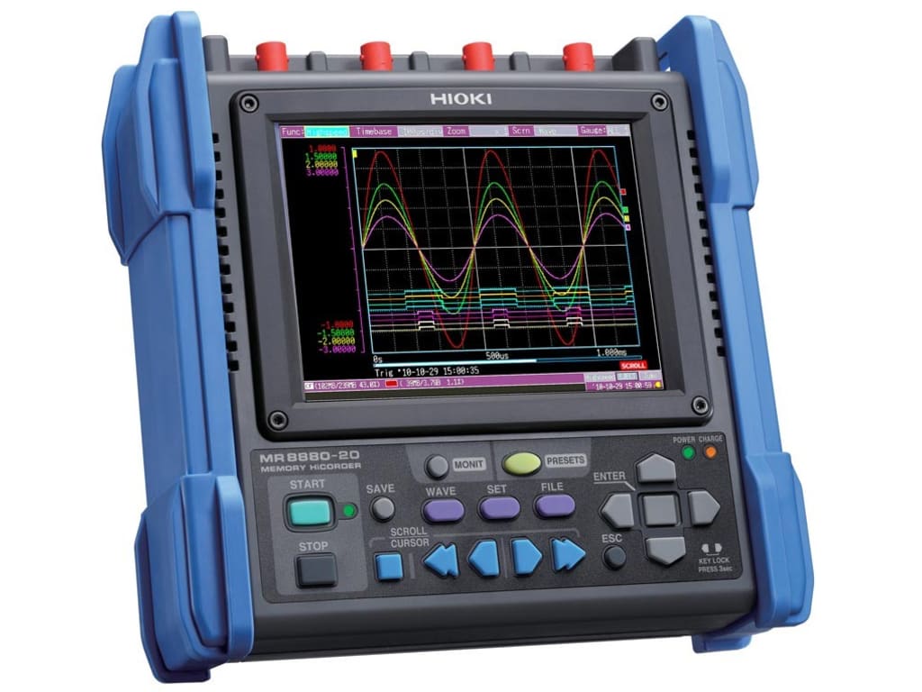 Hioki MR8880-20 Memory Recorder 4 Channel | TEquipment