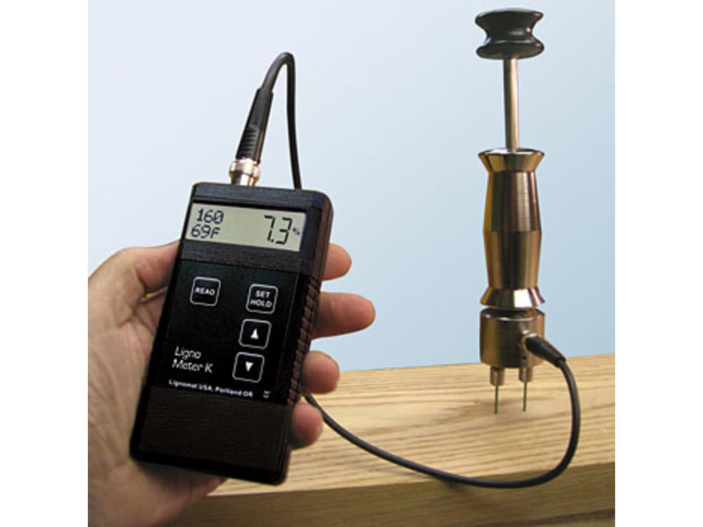 Lignomat K-2M Lignometer KF/KC Depth Electrode E12 BNC Cable, Case M | TEquipment