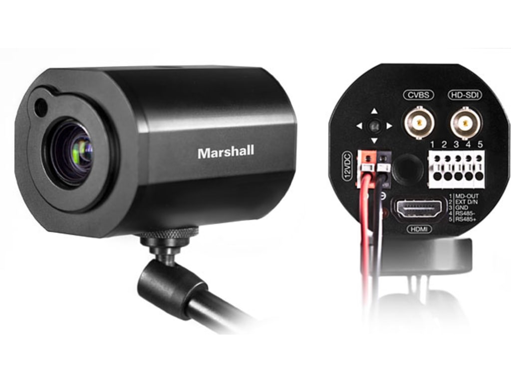 Marshall CV350-5XB 2.3MP Broadcast 1080p Day/Night HD-SDI AF Compact ...