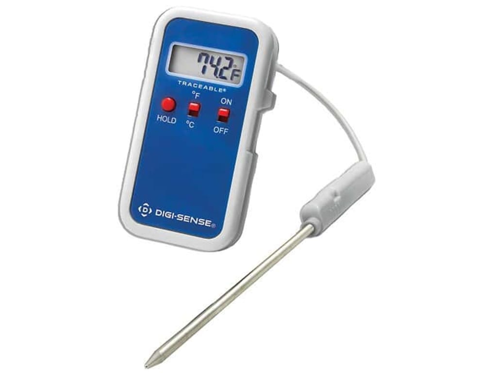 Oakton WD-08402-60 Digi-Sense Traceable Mini-Thermistor Thermometer ...