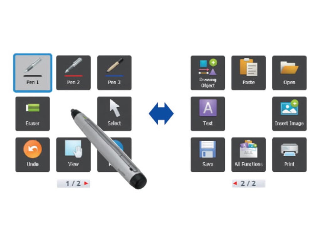 Sharp PN-L703B AQUOS BOARD™ 70" Class Interactive Display System ...