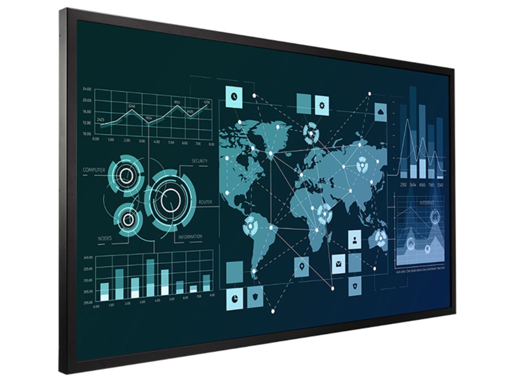 Planar QE7550T Interactive 4K LCD Display - 75inch, QE Series | Touchboards