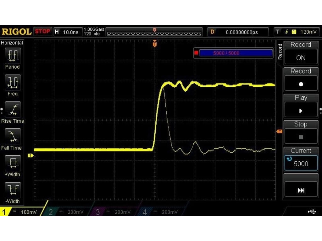 Rigol BND-MSO/DS1000Z Digital Oscilloscopes - Bandwidth: 50 Mhz, Channels: 4, Sampling Rate: 1 ...