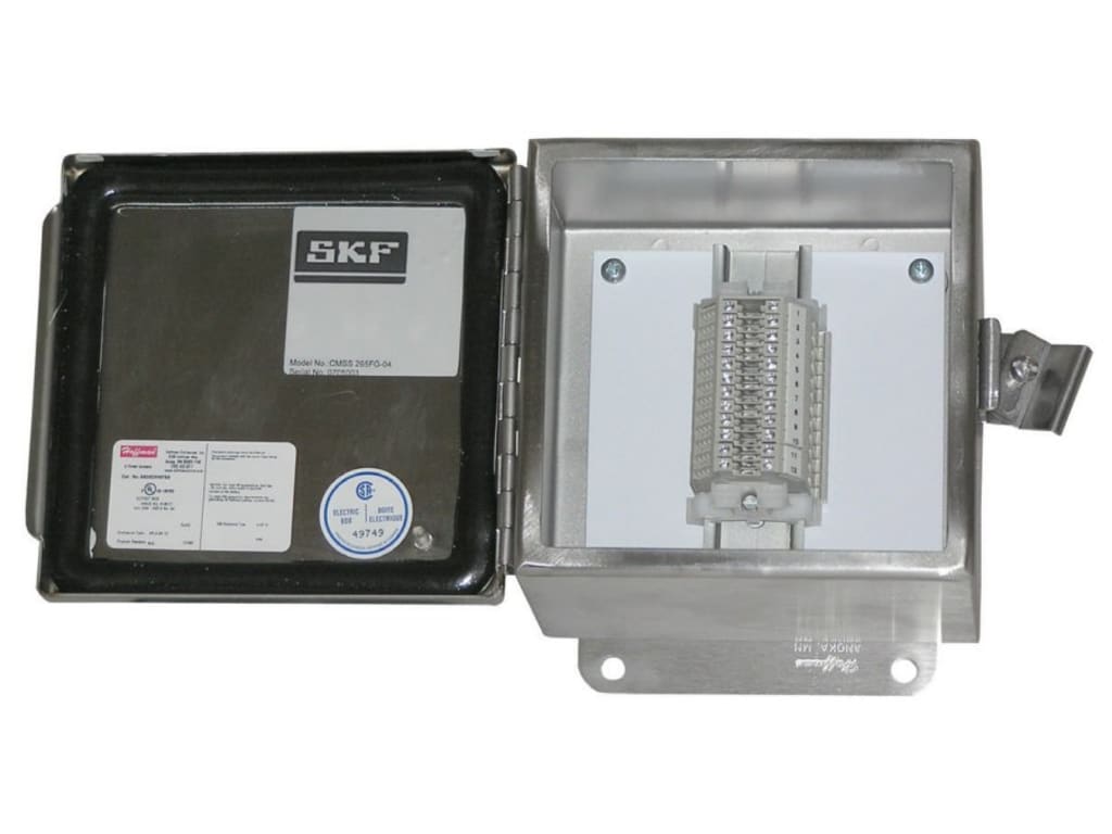 SKF CMSS 265SS-08 Stainless Steel BNC Junction Box | TEquipment