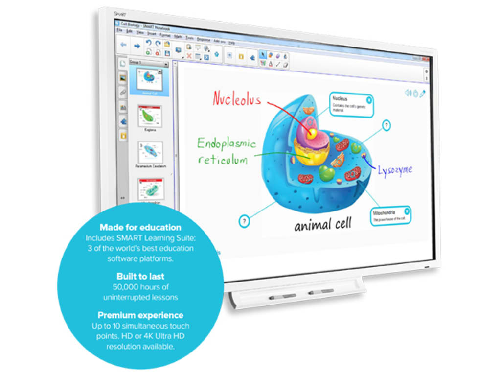 SMART SPNL-4070 SMART Board E70 Interactive Flat Panel, 70-inch ...