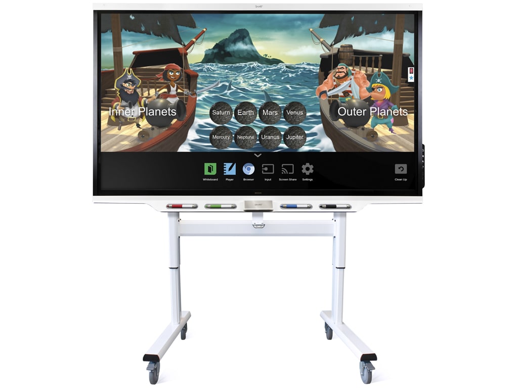 SMARTBOARD FSE-300 Electric Height-Adjustable Mobile Stand | Touchboards