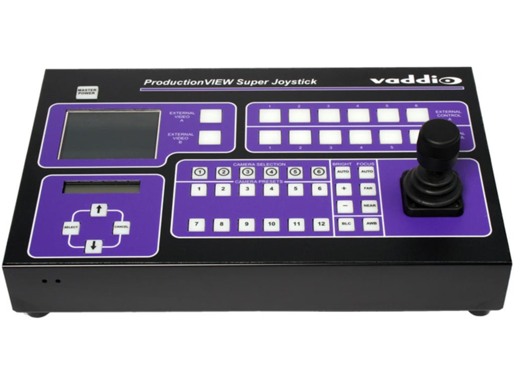 vaddio 999-5300-000 ProductionVIEW Super Joystick | Touchboards