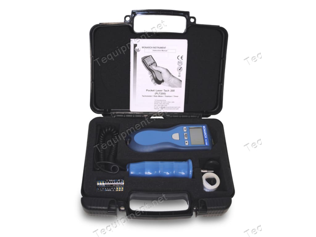 Monarch PLT200 6125-010 Pocket Laser Tachometer with N.I.S.T. Monarch ...