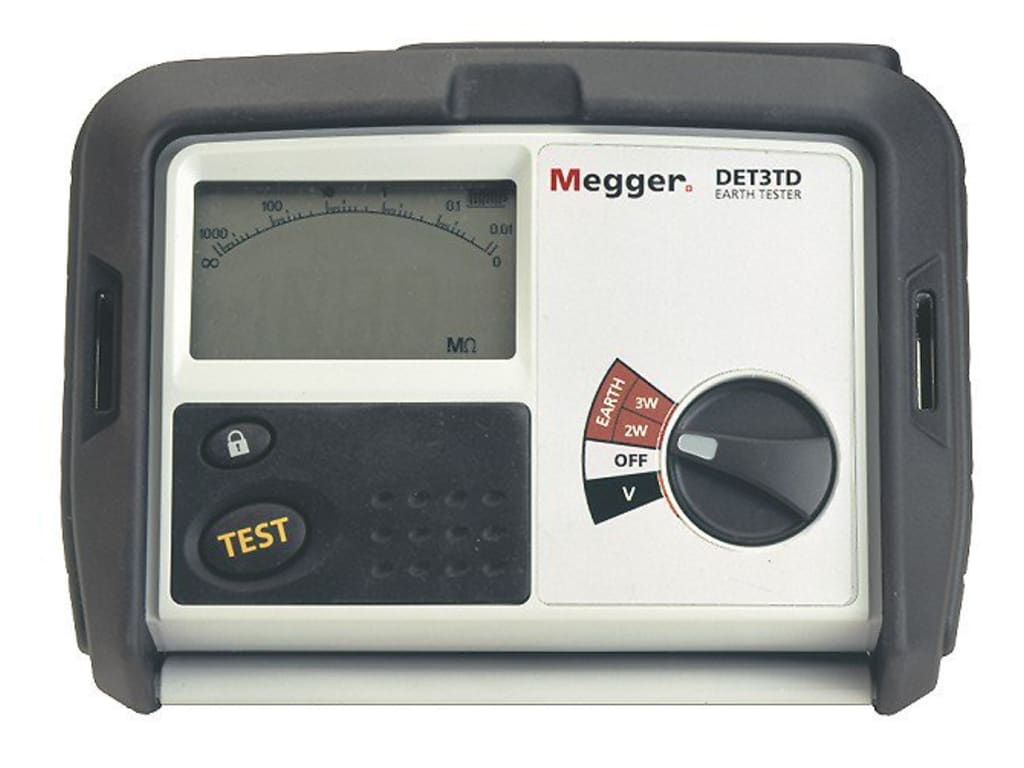 Megger DET3TD Digital Three Pole Earth Testing Kit | TEquipment
