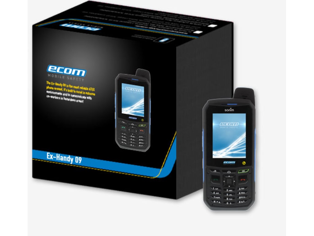 ecom Ex-Handy 09 -E Intrinsically Safe Smartphone /Featurephone EU ...