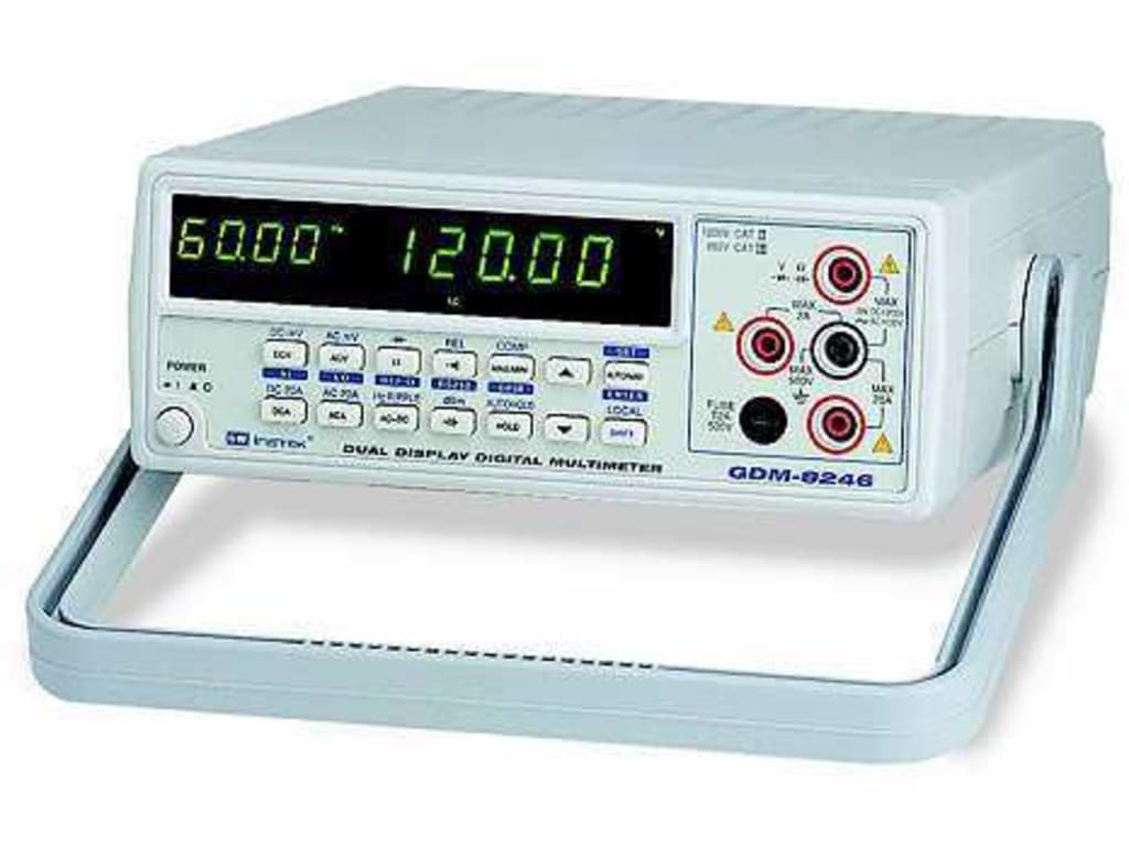 Instek GDM-8246 Dual Display Digital Multimeter 50000 counts | TEquipment
