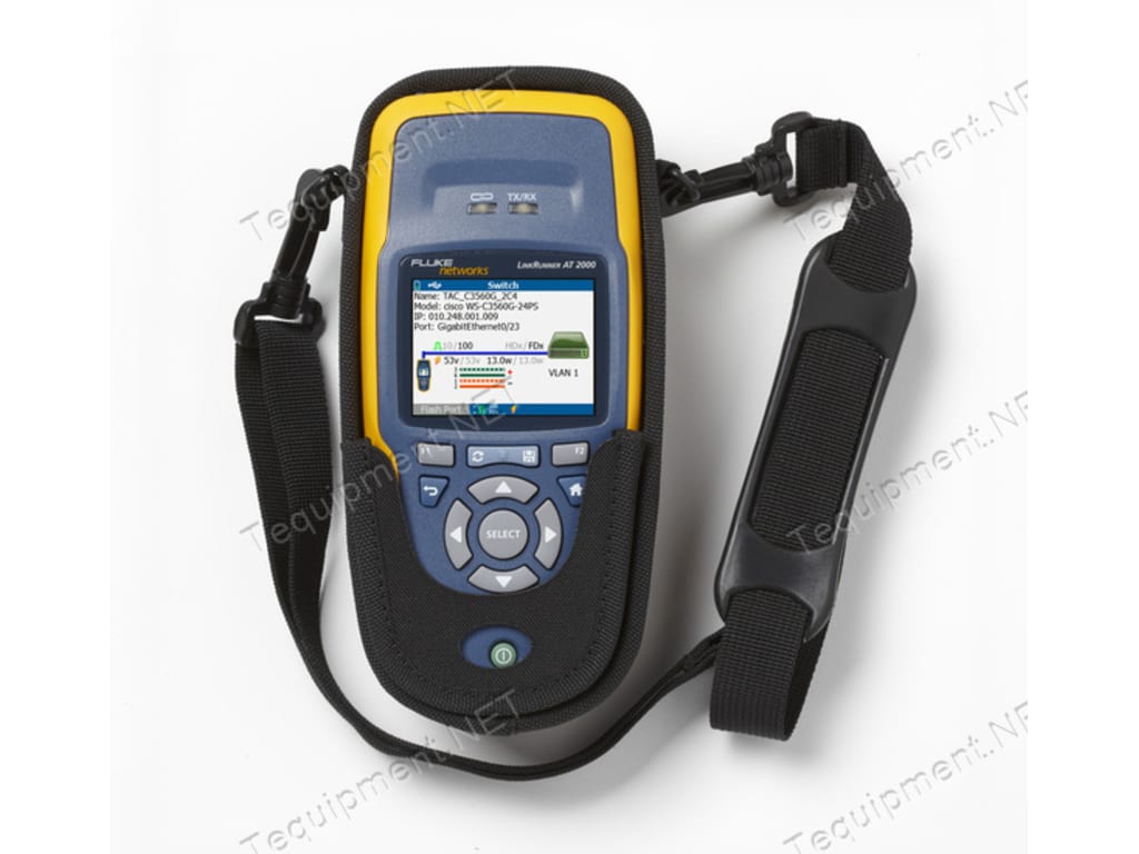 Fluke Networks LRAT-2000-FTK LinkRunner AT 2000 Fiber Testing Kit ...