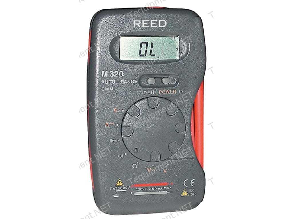 Reed M320 Multimeter, Pocket, 600v Ac/dc | TEquipment
