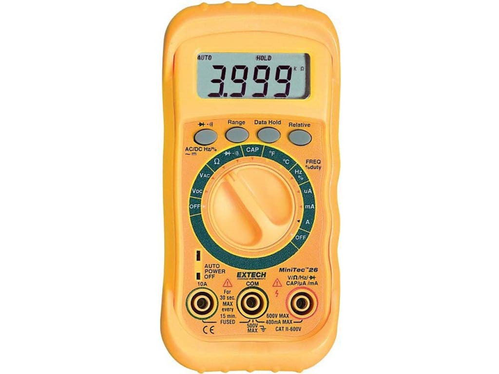 Extech MN26T MiniTec Autoranging MultiMeter with 11 Functions | TEquipment