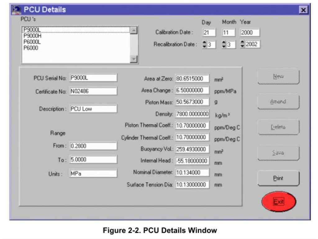 Fluke PRESSCAL Menu Driven Software | TEquipment