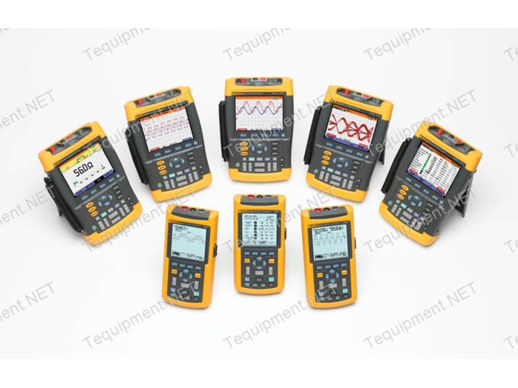 Fluke 225C/003 Color ScopeMeter (200 MHz, 2.5 GS/s) with Bus Health ...